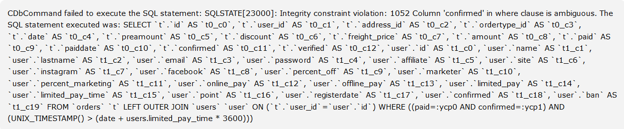 Php Where Is My Code Error In Yii Cdbcriteria Stack Overflow