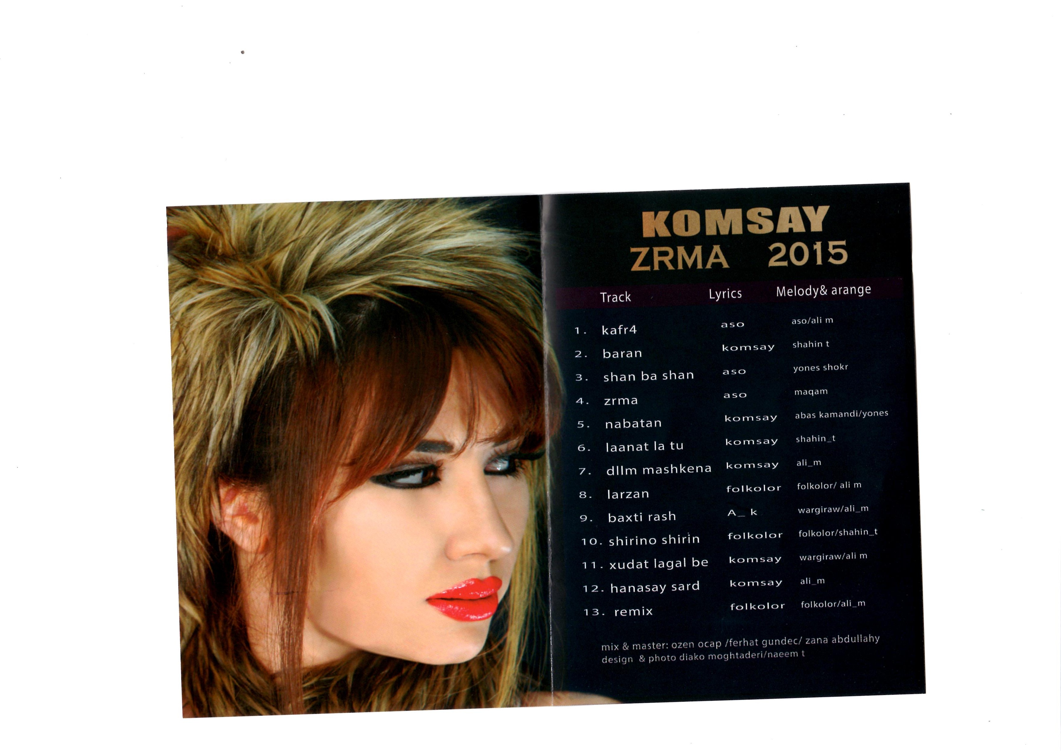 Album Komsay - Zrma