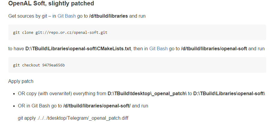clone - How can i use git for OpenAL Soft library? - Stack Overflow