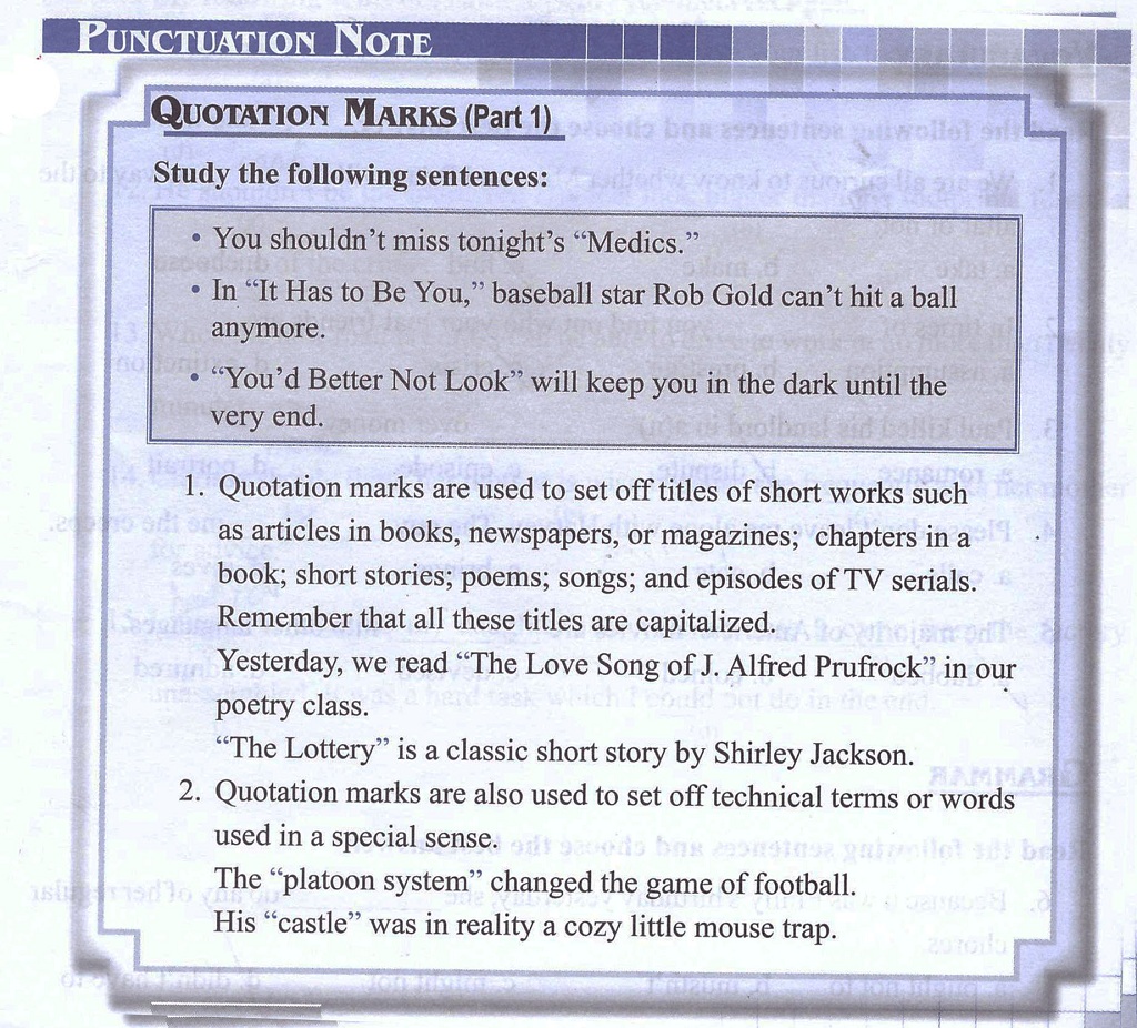 Writing Practice