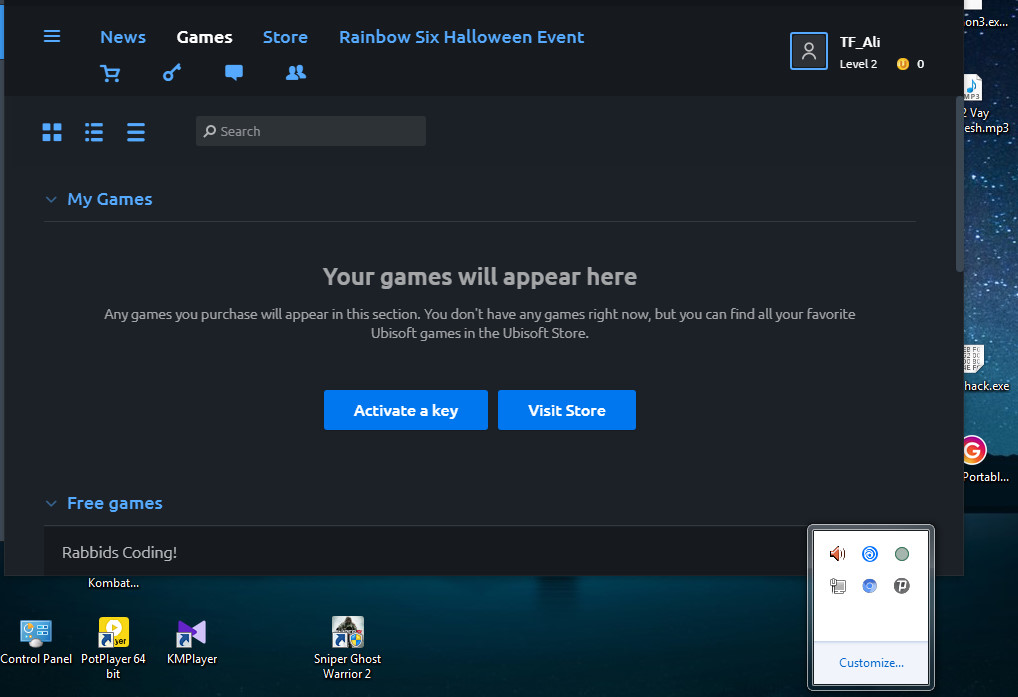 Pls help me Uplay Rainbow Pls help me Uplay Rainbow Starting game There ...